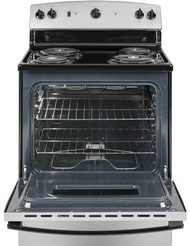 GE JBS160GMSA 30 Inch Freestanding Electric Range with 4 Coil Elements ...