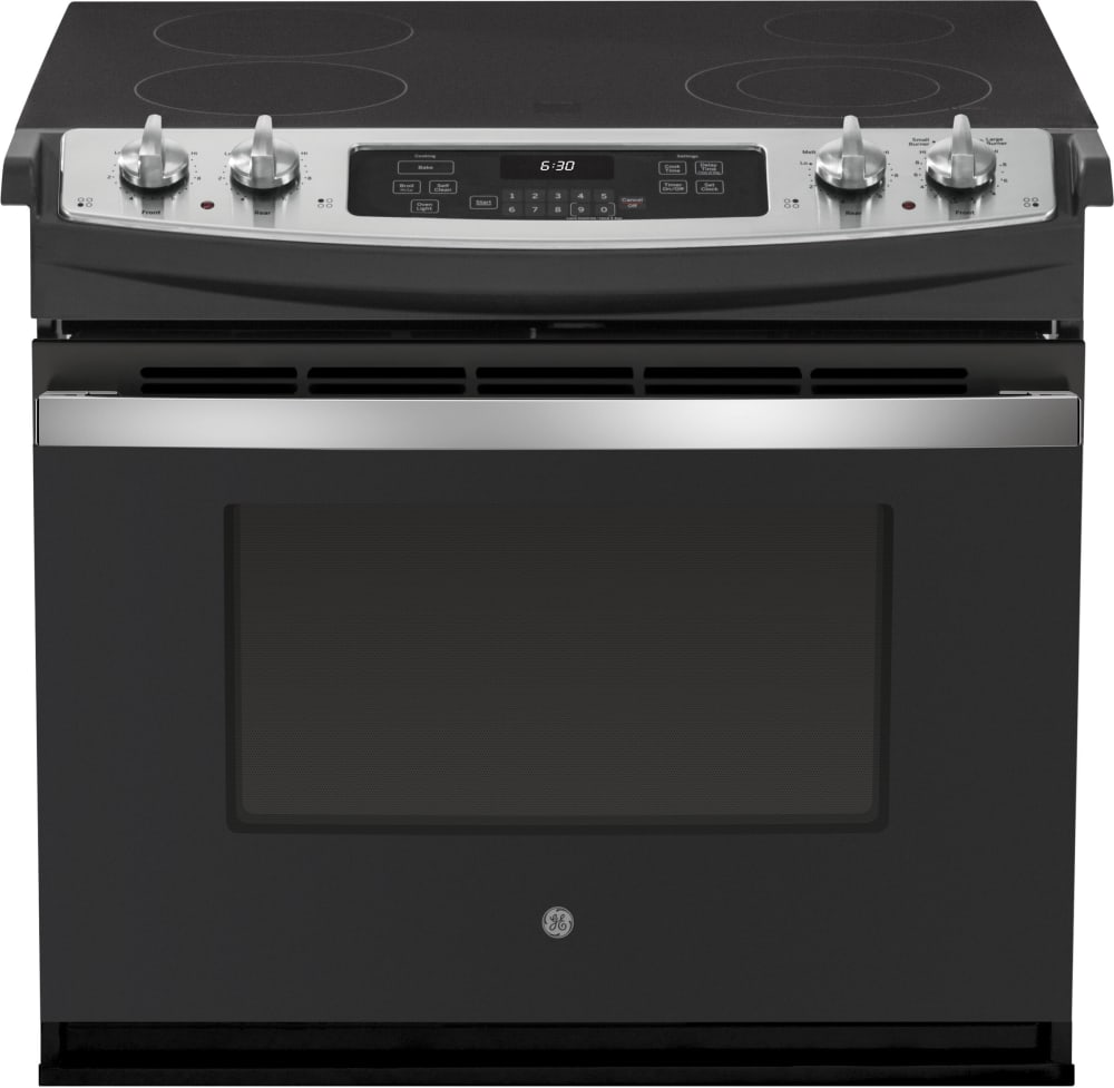 GE JD630STSS 30 Inch Drop-In Electric Range with 4 Smoothtop Elements ...