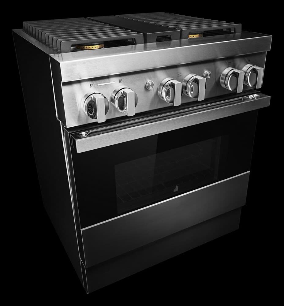 JennAir JDRP430HM 30 Inch Smart Freestanding Dual Fuel Range with WiFi ...