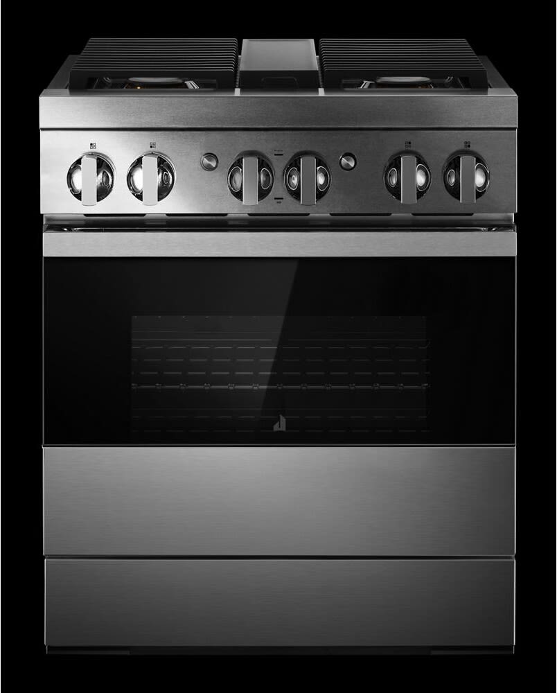 JennAir JDRP430HM 30 Inch Smart Freestanding Dual Fuel Range with WiFi ...