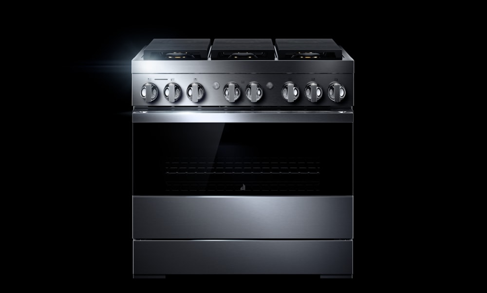 JennAir JDRP436HM 36 Inch Smart Dual Fuel Professional Range with WiFi ...