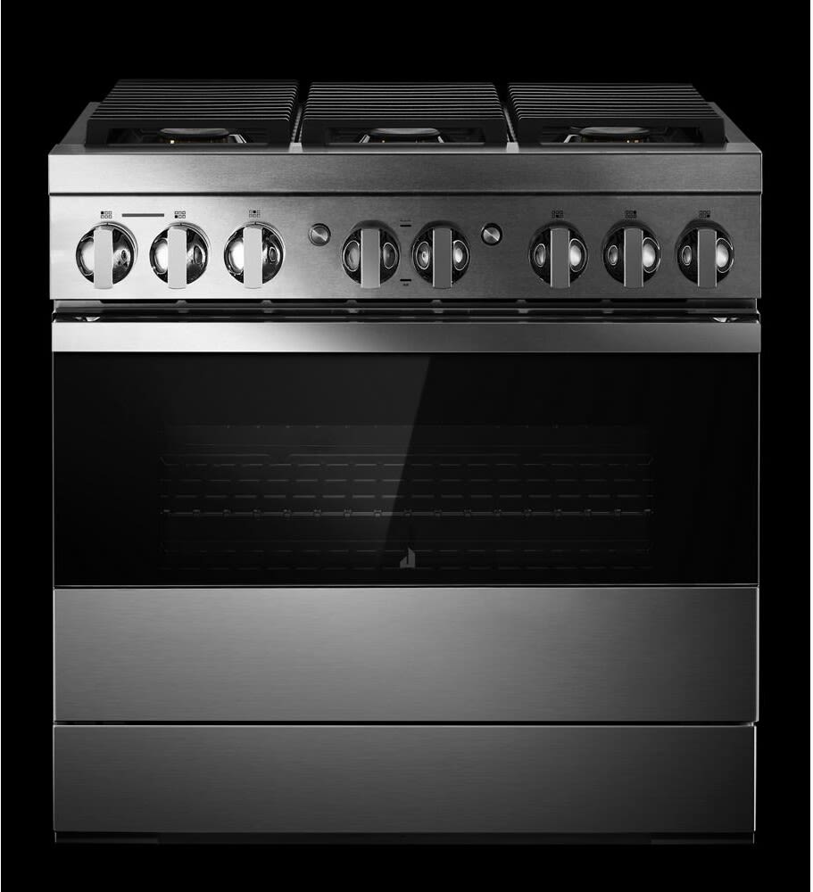 JennAir JDRP436HM 36 Inch Smart Dual Fuel Professional Range with WiFi ...