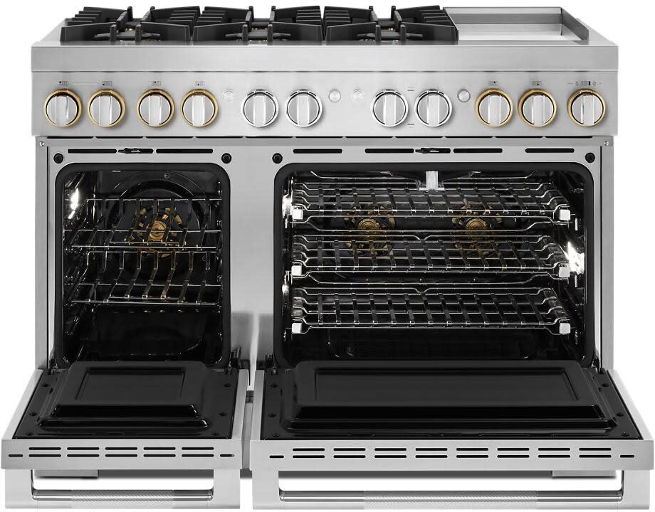 JennAir JDRP548HL 48 Inch Freestanding Professional Dual Fuel Smart ...