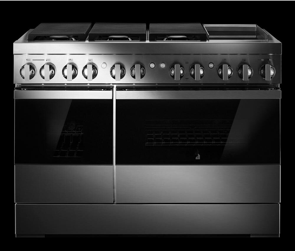 JennAir JDRP548HM 48 Inch Freestanding Professional Gas Smart Range ...