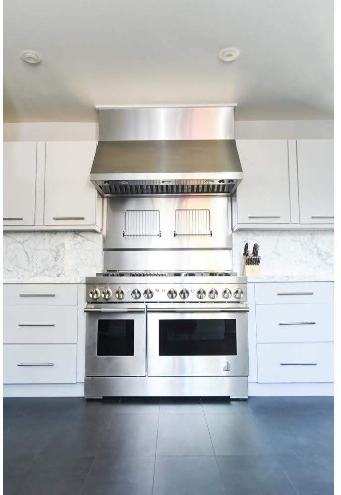 JennAir JDRP648HL 48 Inch Freestanding Professional Gas Smart Range ...