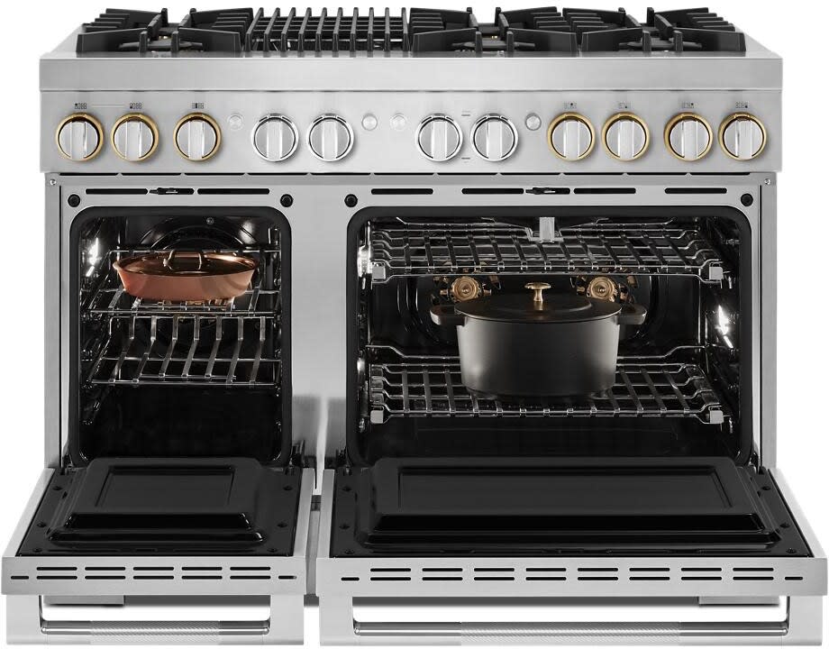 JennAir JDRP648HL 48 Inch Freestanding Professional Gas Smart Range ...