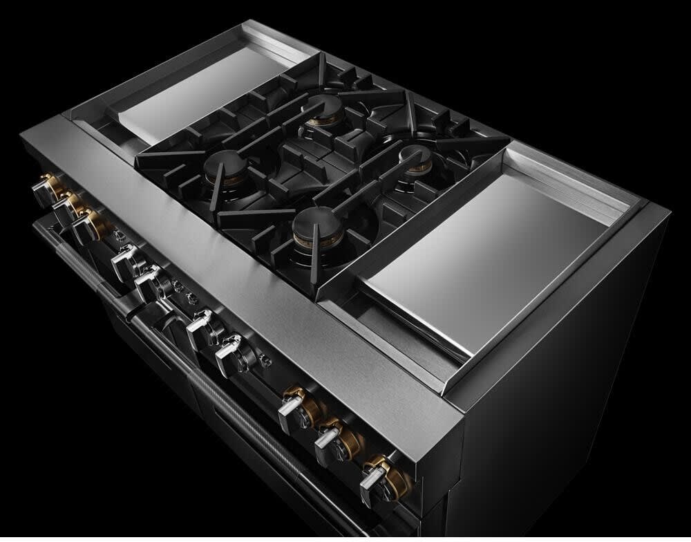 JennAir JDRP848HL 48 Inch Smart Dual Fuel Professional Range with WiFi ...