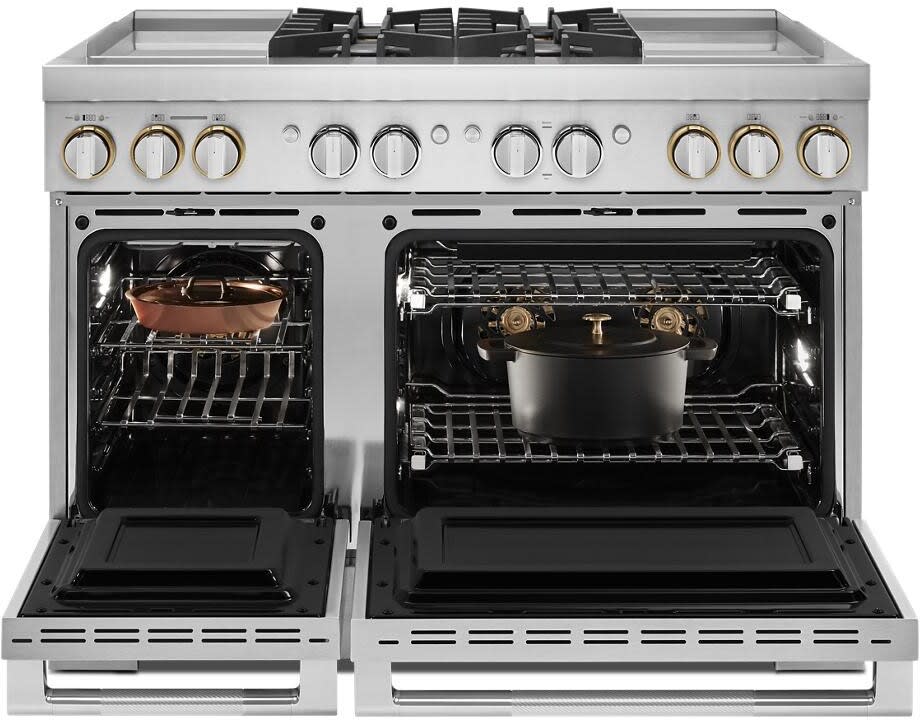 JennAir JDRP848HL 48 Inch Smart Dual Fuel Professional Range with WiFi ...