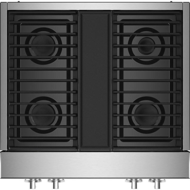 JennAir JGCP430HM 30 Inch Gas Rangetop with Dual-Stacked PowerBurners ...