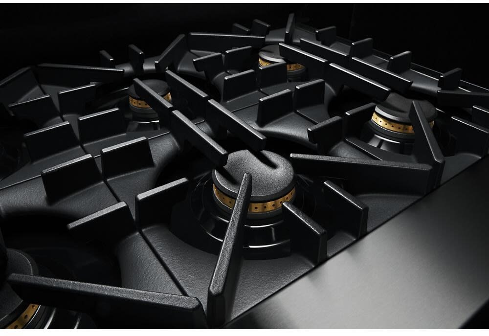 JennAir JGCP436HL 36 Inch Gas Rangetop with Dual-Stacked PowerBurners ...