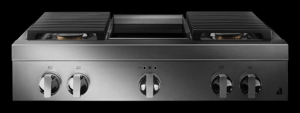 JennAir JGCP536HM 36 Inch Gas Rangetop with 4 Sealed Brass Burners ...