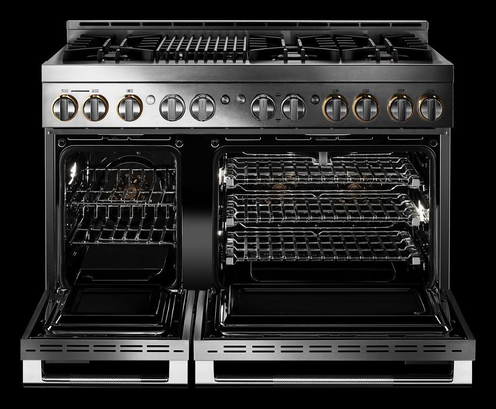 JennAir JGRP648HL 48 Inch Freestanding Professional Gas Smart Range ...