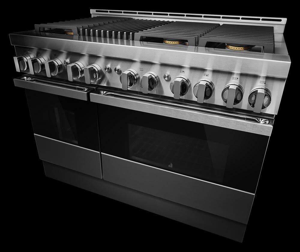 JennAir JGRP648HM 48 Inch Freestanding Professional Gas Smart Range ...