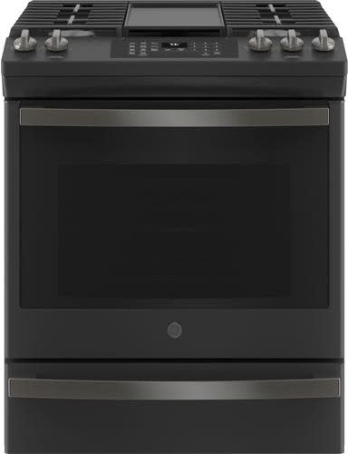 GE JGS760FPDS 30 Inch Slide-In Smart Gas Range with 5 Sealed Burners, 5 ...