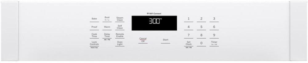 GE JKS3000DNWW 27 Inch Built-In Single Wall Oven with 4.3 cu. ft. Total ...