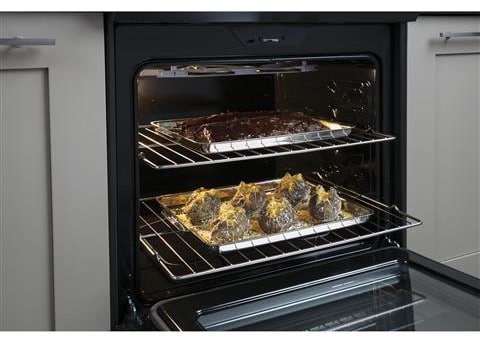 GE JS645FLDS 30 Inch Slide-In Electric Range with 4 Radiant Elements, 5 ...