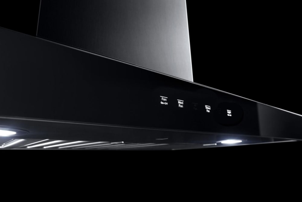 JennAir JVR0436HS 36 Inch Wall Mount Range Hood with 4-Speeds, 550 CFM ...