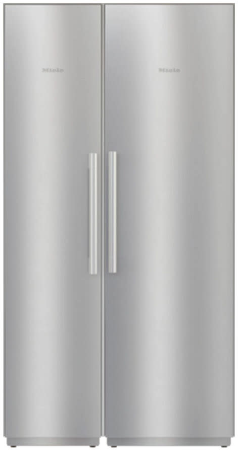 Miele MIREFFRSS01 Side-by-Side Column Refrigerator & Freezer Set with ...