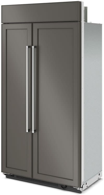 KitchenAid KBSN702MPA 42 Inch Panel Ready Built-In Side by Side ...