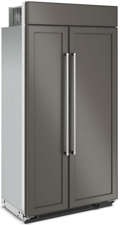 KitchenAid KBSN702MPA 42 Inch Panel Ready Built-In Side by Side ...