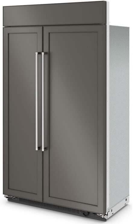 KitchenAid KBSN708MPA 48 Inch Built-In Side-by-Side Refrigerator with ...