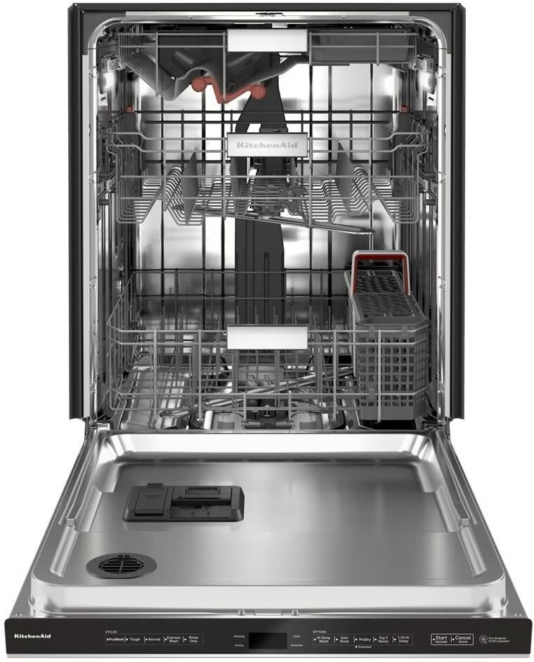 KitchenAid KDPM704KPS 24 Inch Fully Integrated Dishwasher with 16 Place ...