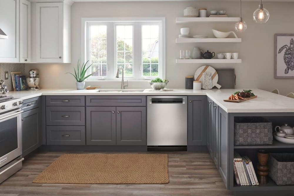 KitchenAid KDPM704KPS 24 Inch Fully Integrated Dishwasher with 16 Place ...