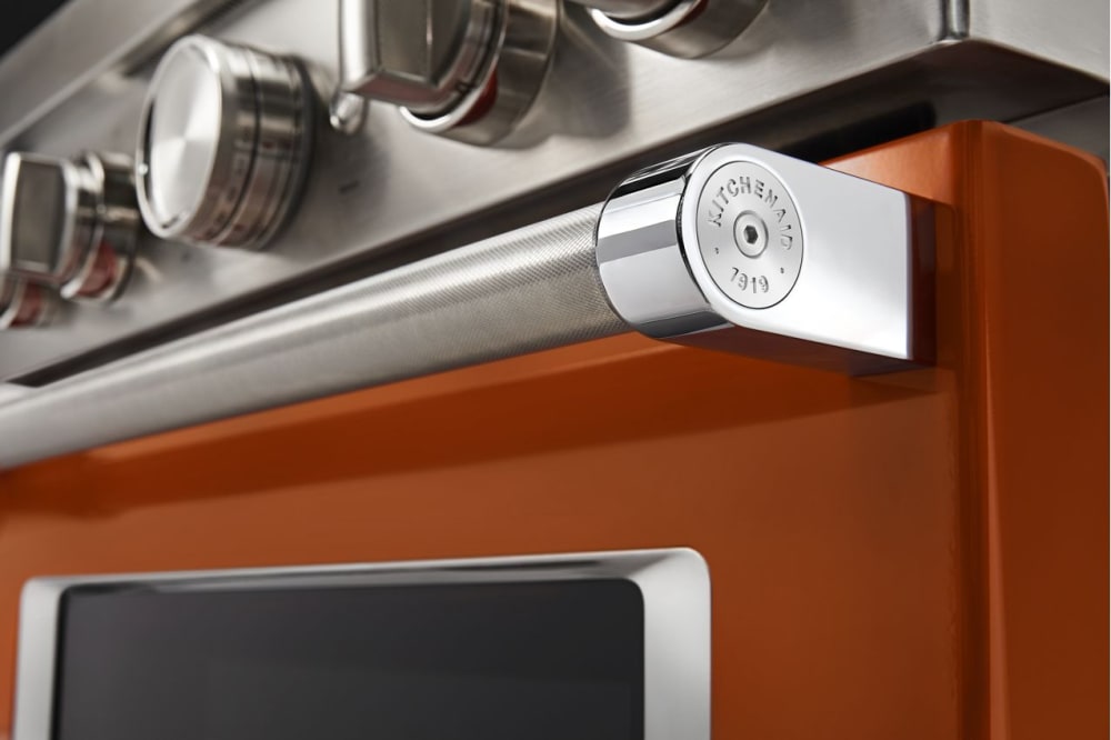 KitchenAid KFDC500JSC 30 Inch Freestanding Dual Fuel Smart Range with 4 ...