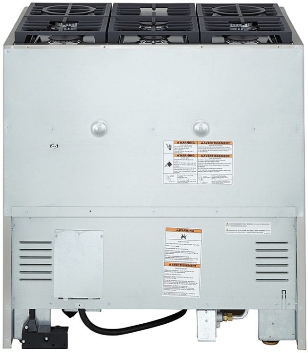KitchenAid KFDC506JMB 36 Inch Freestanding Dual Fuel Smart Range with 6 ...