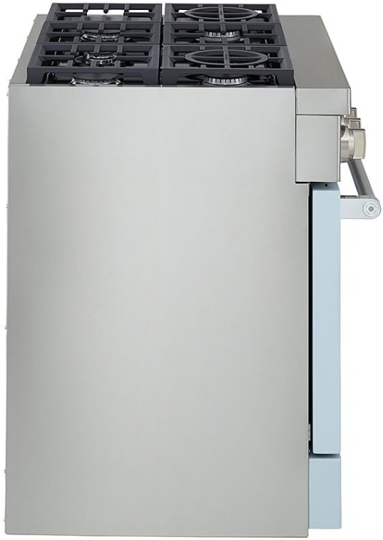 KitchenAid KFDC506JMB 36 Inch Freestanding Dual Fuel Smart Range with 6 ...
