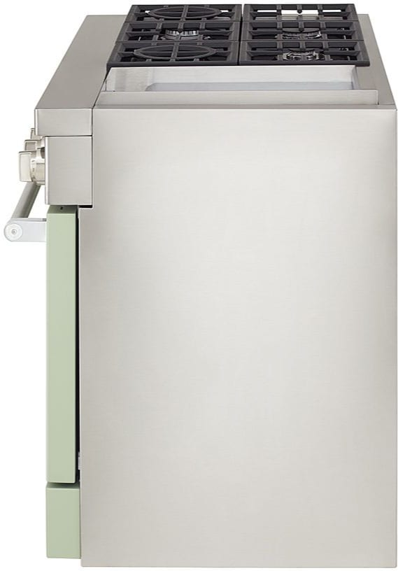 KitchenAid KFDC558JAV 48 Freestanding Dual Fuel Smart Range with 6 ...