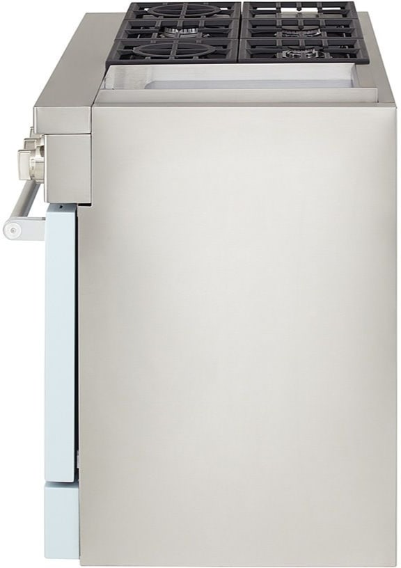 KitchenAid KFDC558JMB 48 Freestanding Dual Fuel Smart Range with 6 ...