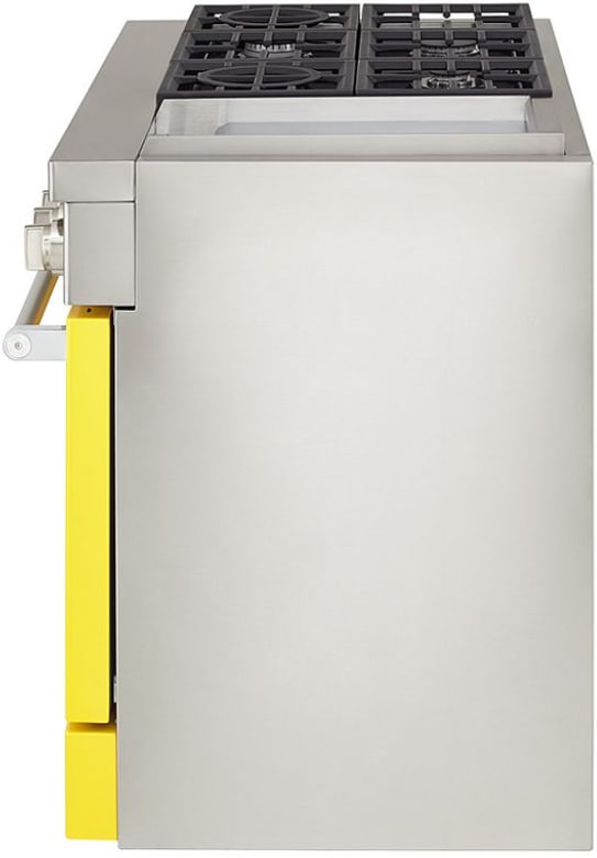 KitchenAid KFDC558JYP 48 Freestanding Dual Fuel Smart Range with 6 ...