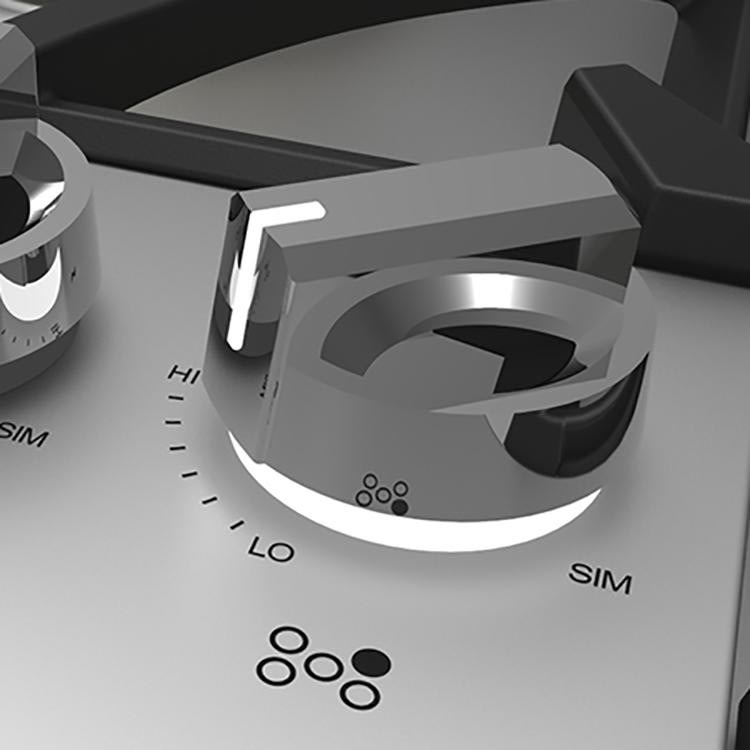 Hestan KGC30 30 Inch Gas Cooktop with 5 Sealed Burners, Heavy-Duty Cast ...