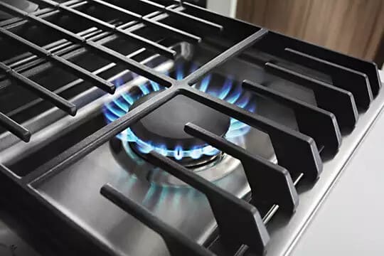 KitchenAid KGCC566RBL 36 Inch Gas Cooktop with 5 Sealed Burners ...