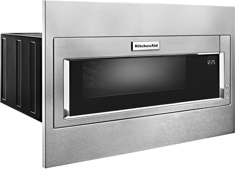 KitchenAid KMBT5511KSS 30 Inch Built-In Microwave with 1.1 Cu. Ft ...
