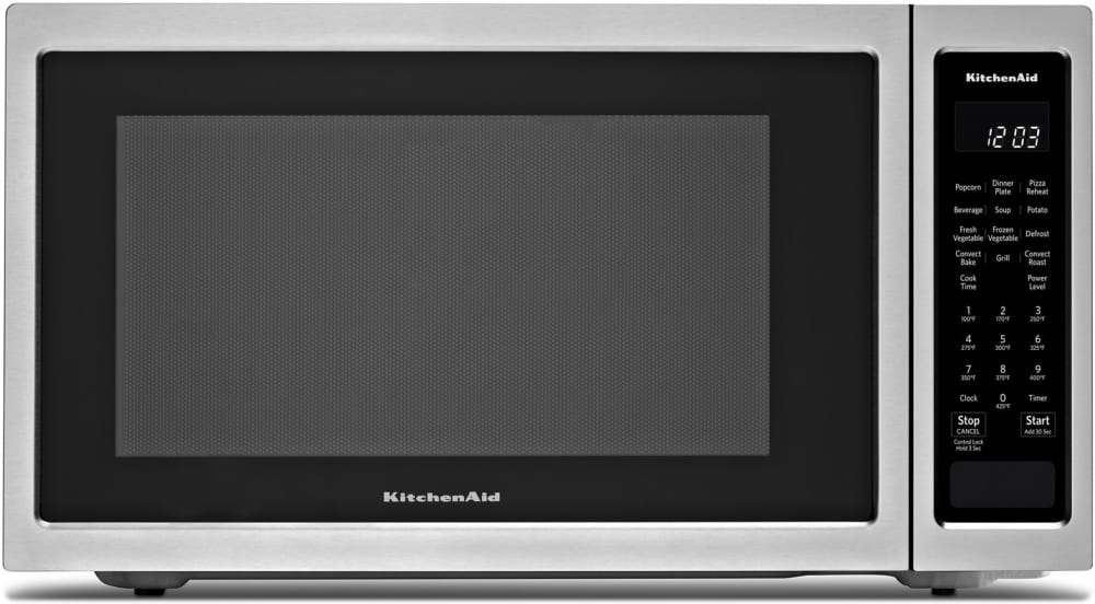 KitchenAid KMCC5015GSS 22 Inch Countertop Convection Microwave Oven ...