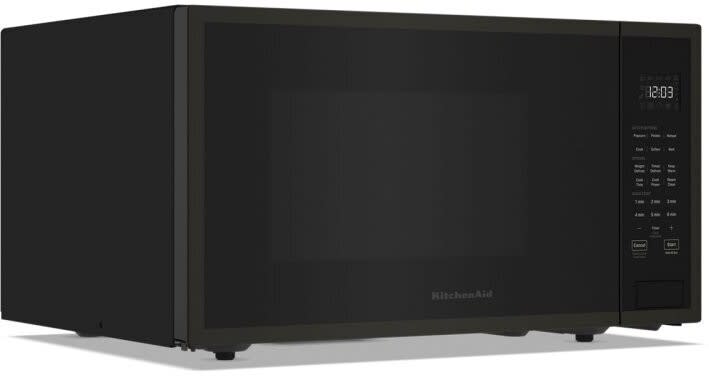 KitchenAid KMCS324PBS 24 Inch Countertop Microwave with 2.2 cu. ft ...