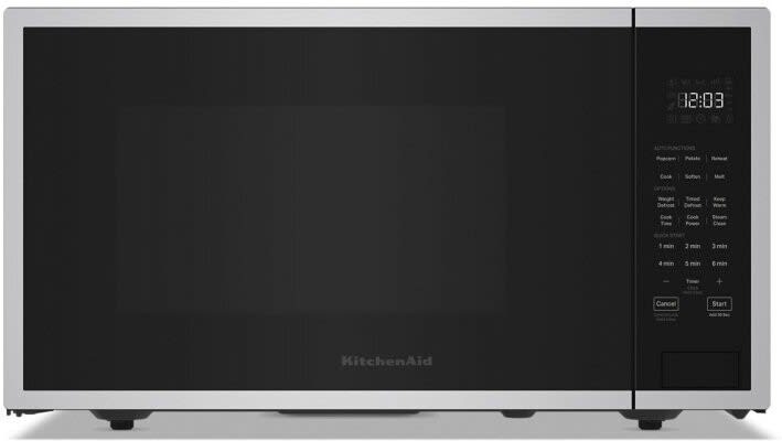 KitchenAid KMCS324PPS 24 Inch Countertop Microwave with 2.2 cu. ft ...