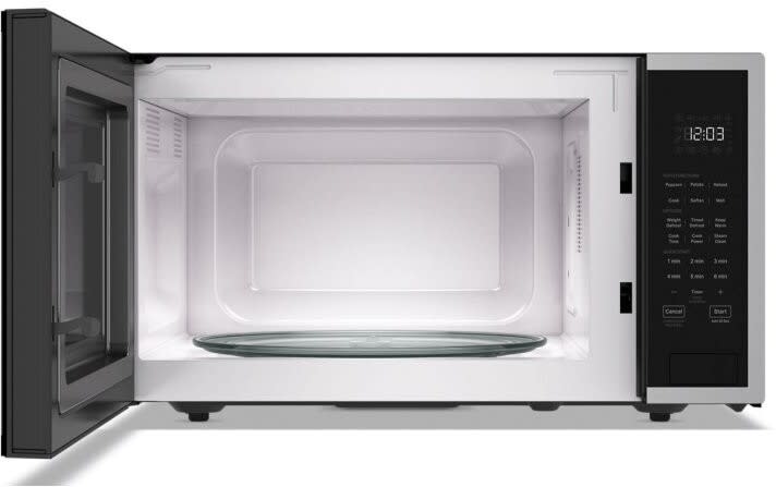 KitchenAid KMCS324PPS 24 Inch Countertop Microwave with 2.2 cu. ft ...