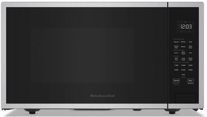 KitchenAid KMCS522PPS 22 Inch Countertop Microwave with 1.5 cu. ft ...