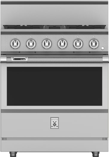 Hestan KRD304NG 30 Inch Dual Fuel Range with 4 Dual Flow Burners, 4.9 ...