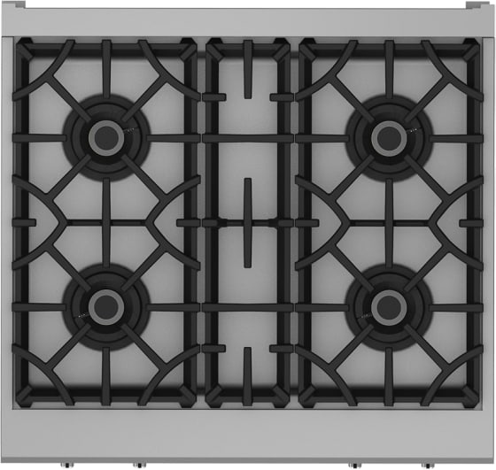 Hestan KRT304NGYW 30 Inch Gas Rangetop with 4 Sealed Burners ...