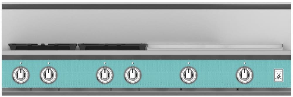Hestan KRT484GDLPTQ 48 Inch Rangetop with 4 Brass Sealed Burners, 24 ...