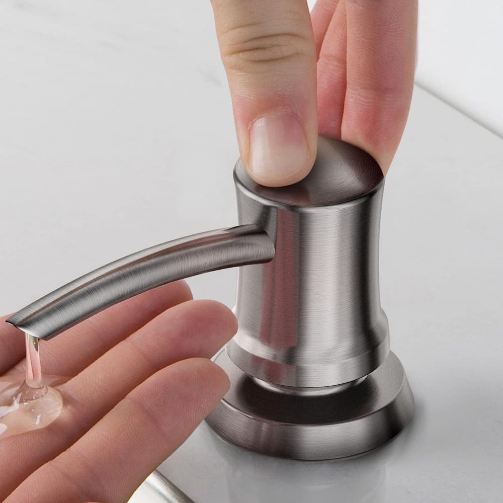 Kraus KSD54SS Kitchen Soap and Lotion Dispenser with a Self Priming ...