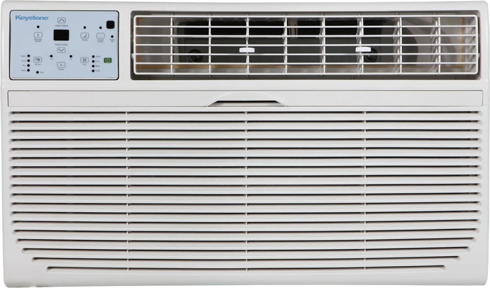KeyStone KSTAT101C 10,000 BTU Through-the-Wall Air Conditioner with ...
