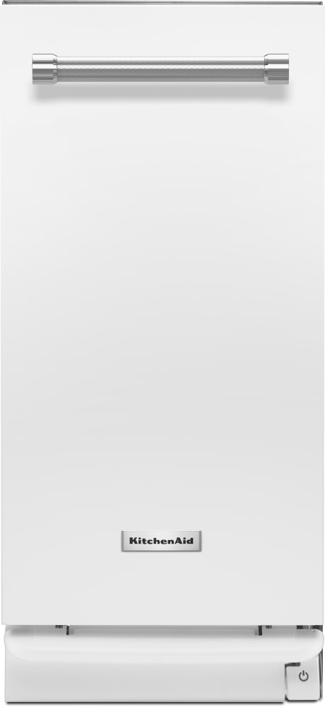 KitchenAid KTTS505EWH Fully Integrated Trash Compactor with 1.4 cu. ft ...