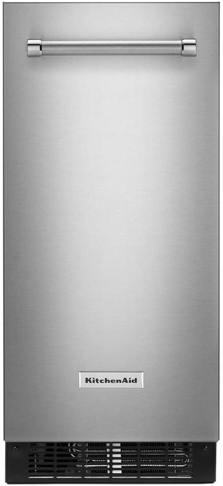 KitchenAid KUIX535HPS 15 Inch Built-In Undercounter Clear Ice Maker ...