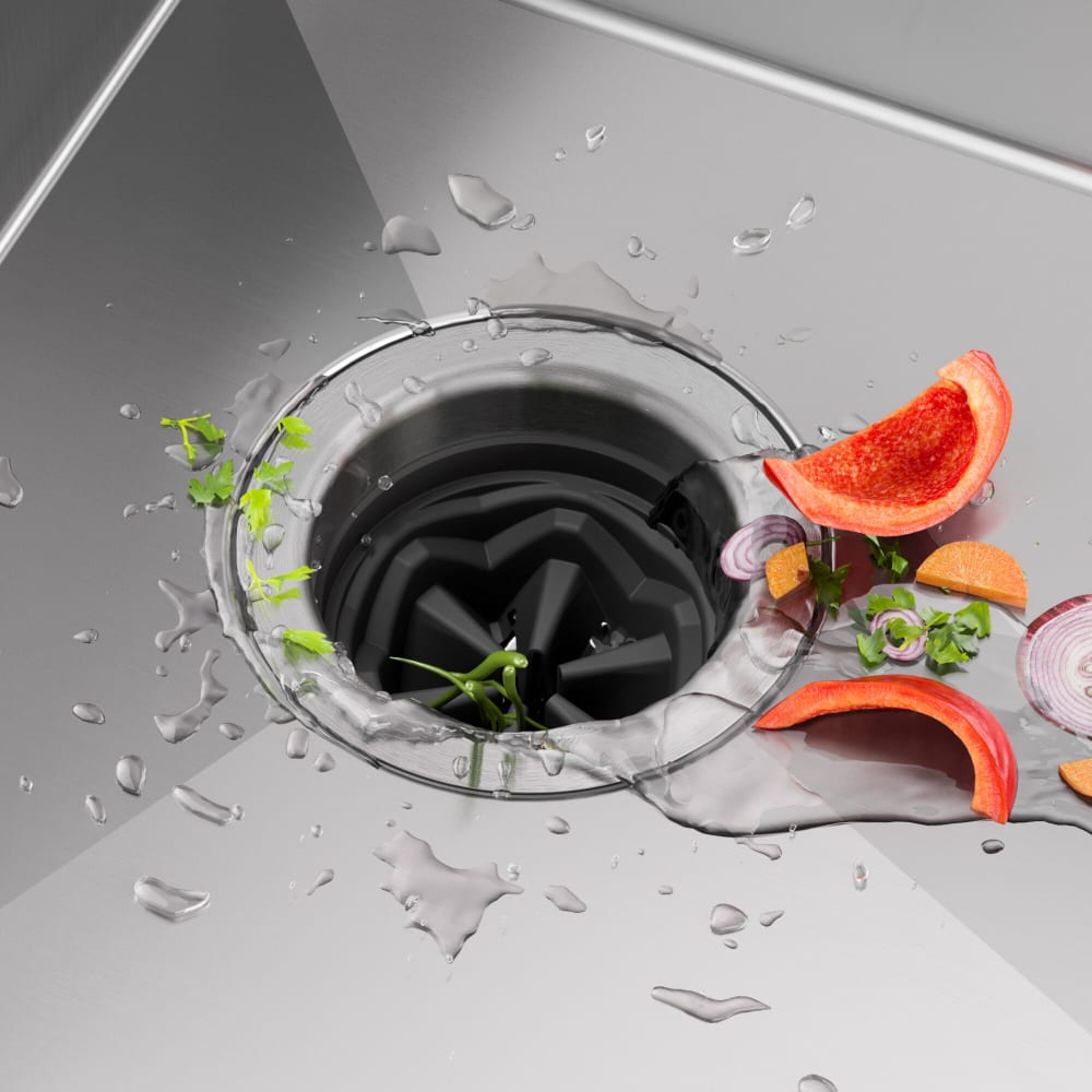 Kraus KWD21050MGR WasteGuard™ High-Speed Motor Garbage Disposal with ...