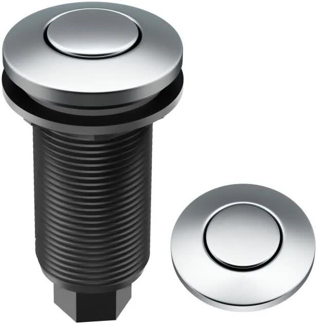 Kraus KWDA100CH Garbage Disposal Air Switch Kit with Push Button, AC ...